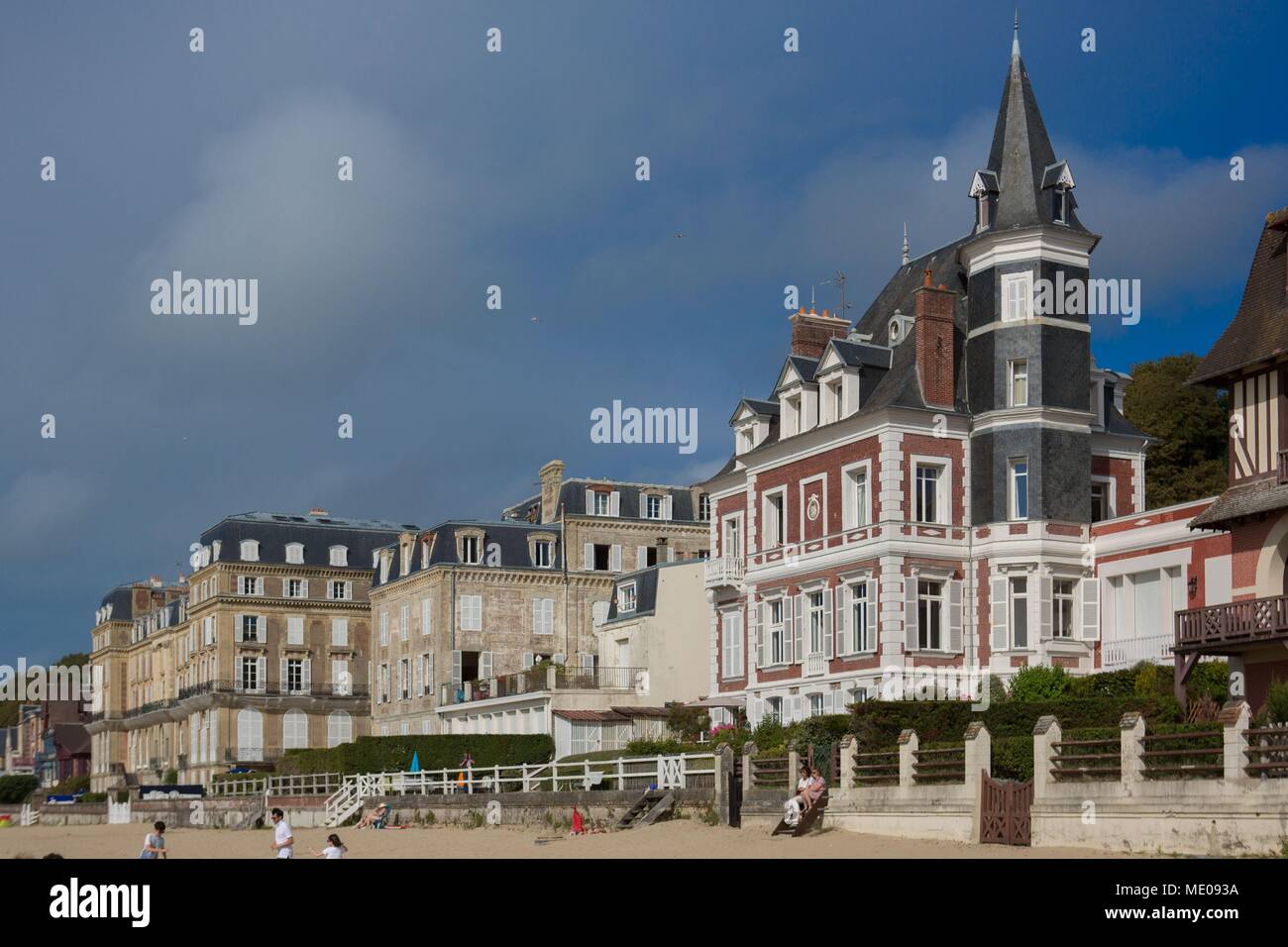 France, Normandy region, former Lower Normandy, Trouville-sur-Mer ...
