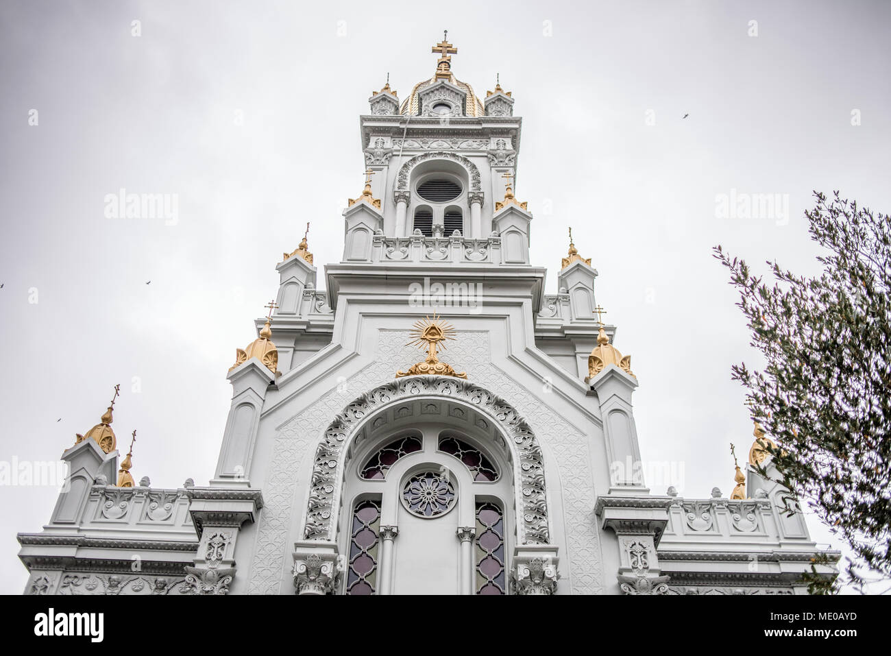 Bulgarian St Stephen Church (Iron Church), Istanbul, Turkey Stock Photo ...