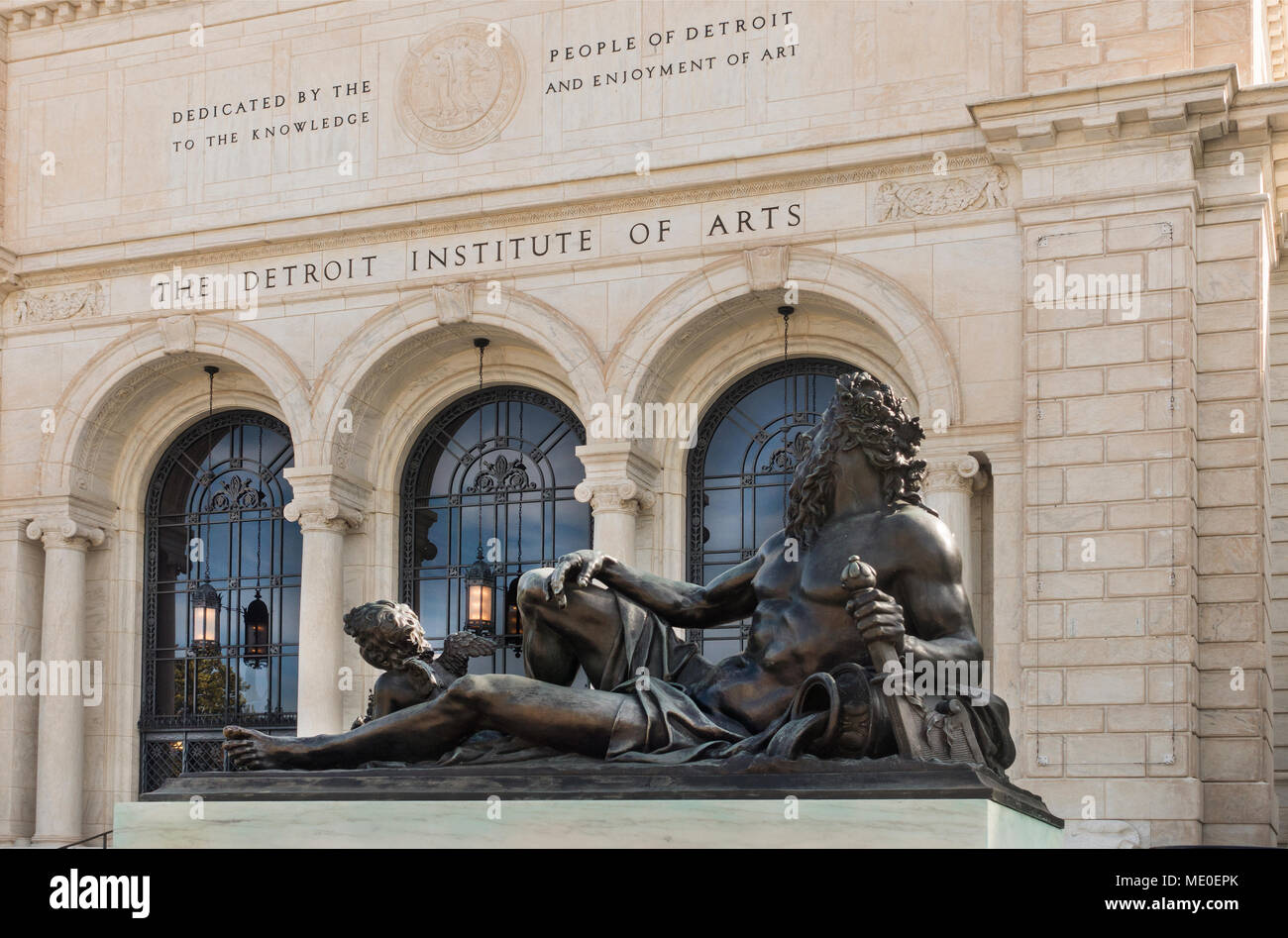 Detroit Institute of Arts Michigan Stock Photo - Alamy