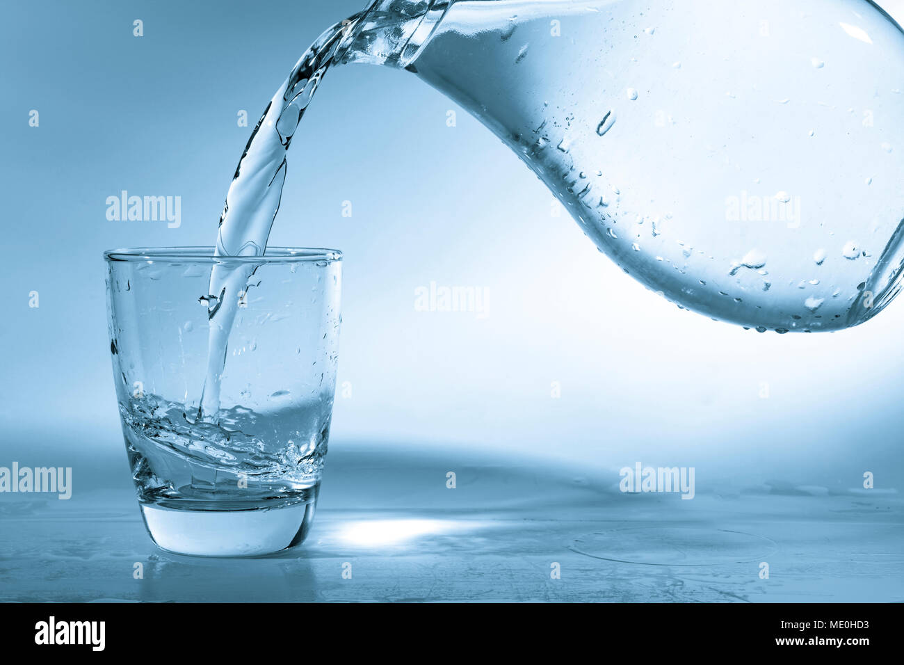 Jug pouring water glass hi-res stock photography and images - Alamy