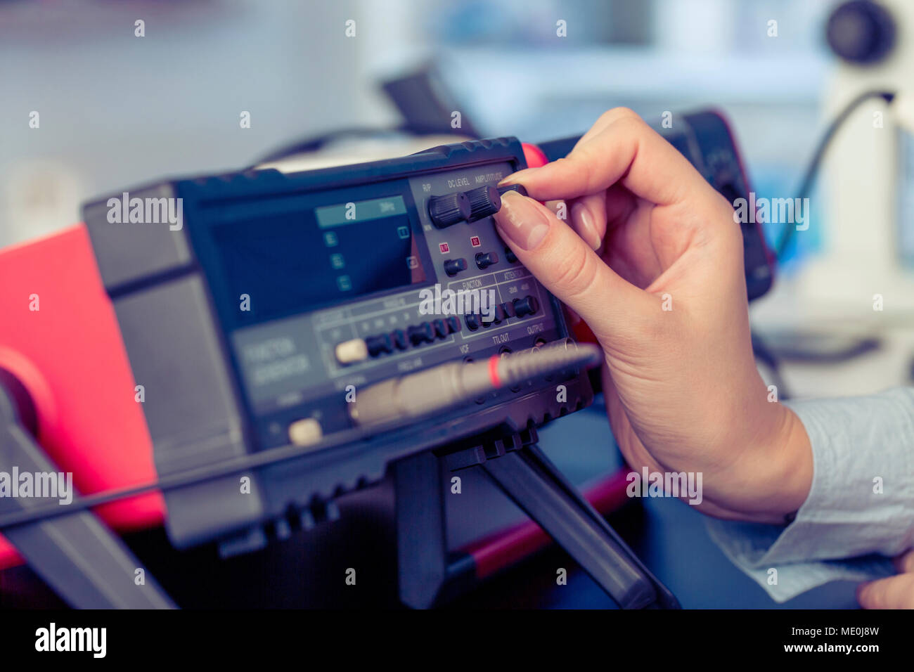 Electronic monitoring device hi-res stock photography and images - Alamy