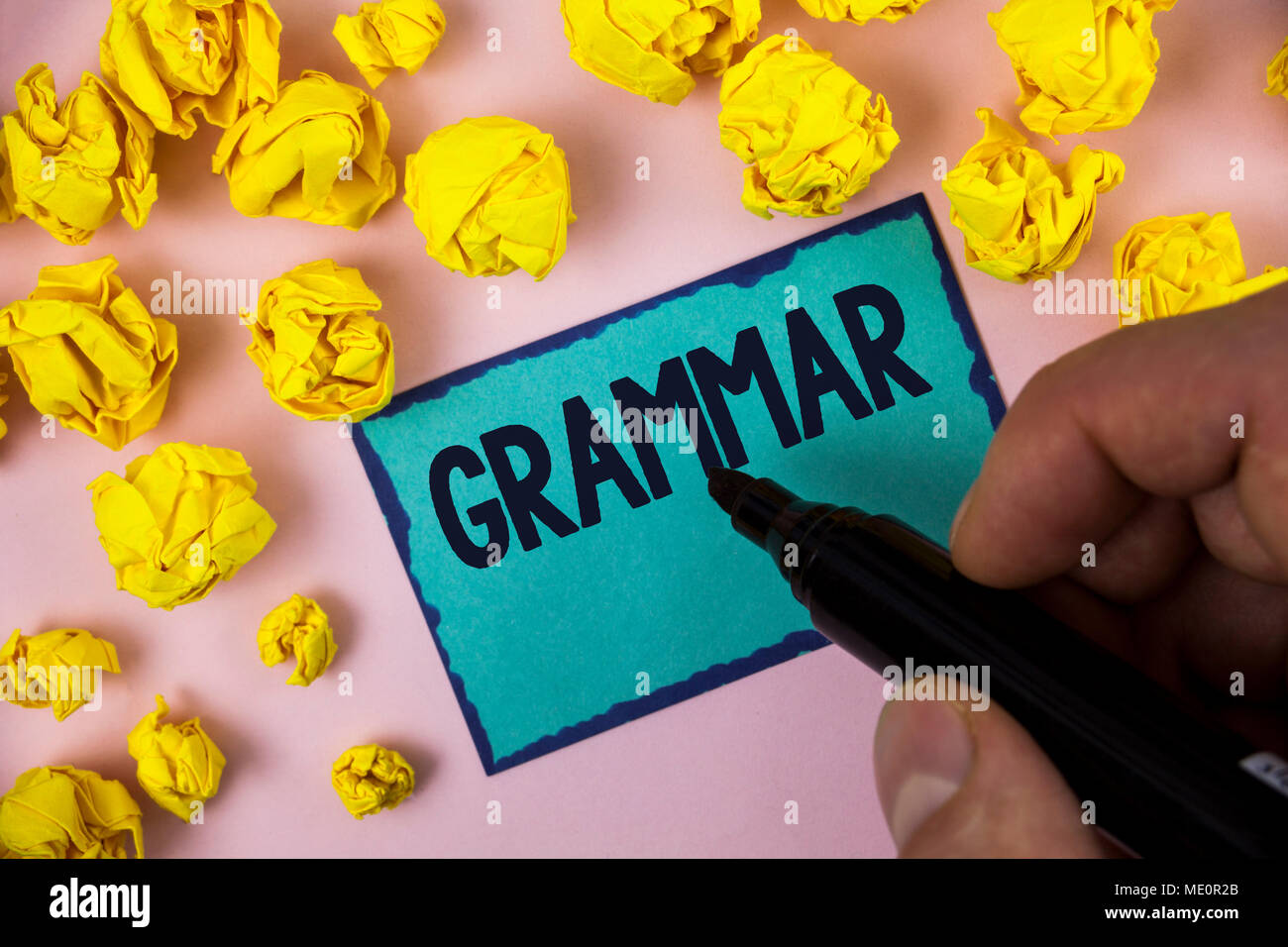 Word writing text Grammar. Business concept for System and Structure of ...