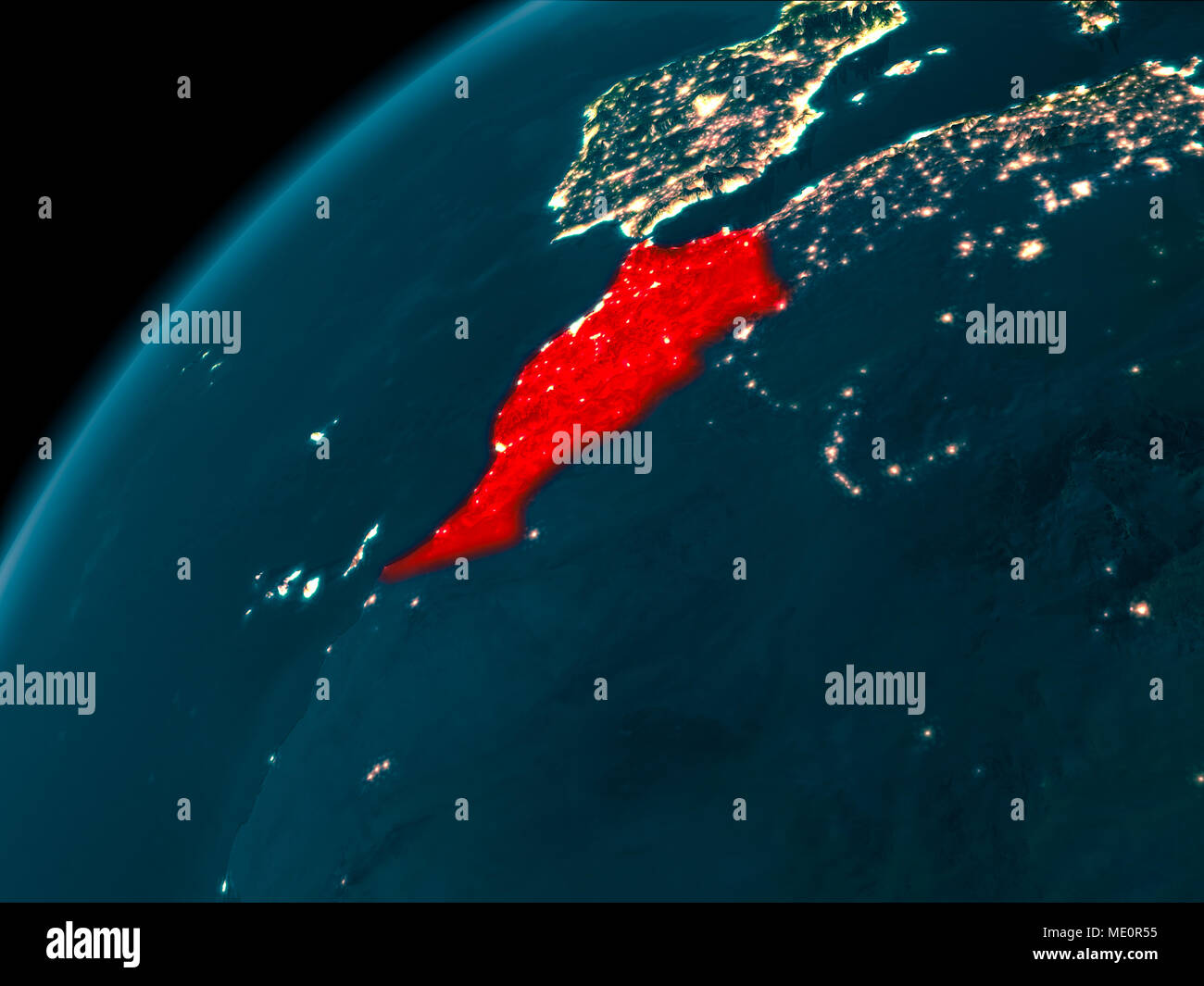 Political world map realistic hi-res stock photography and images - Alamy