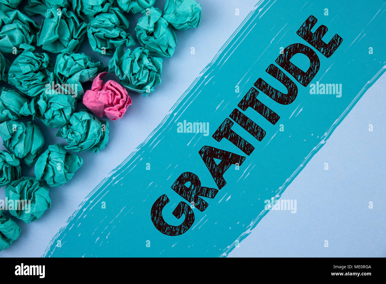 Writing note showing Gratitude. Business photo showcasing Quality of ...