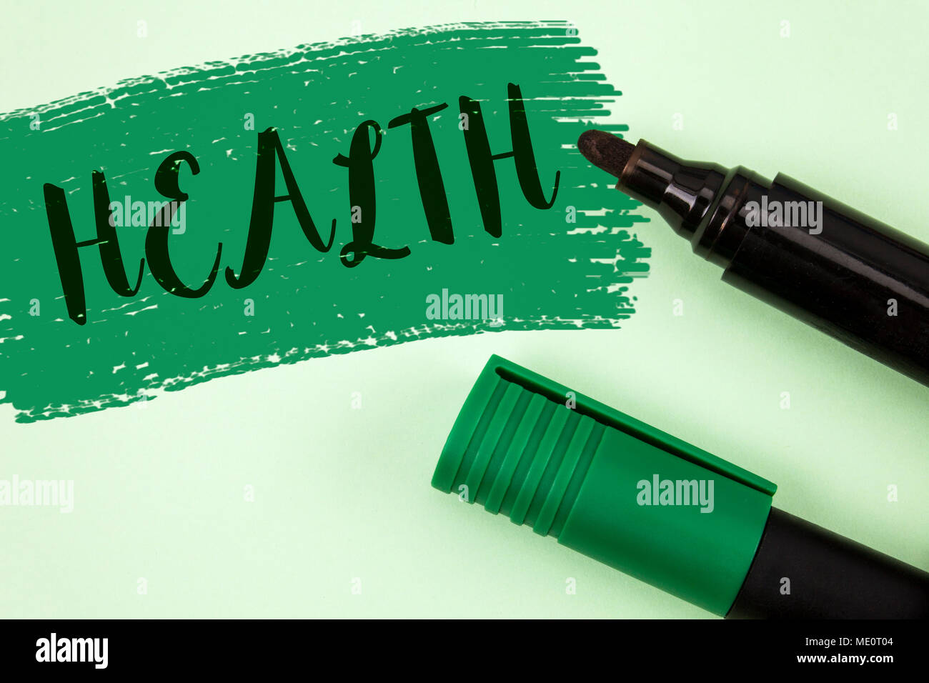 Text sign showing Health. Conceptual photo State of being free from ...