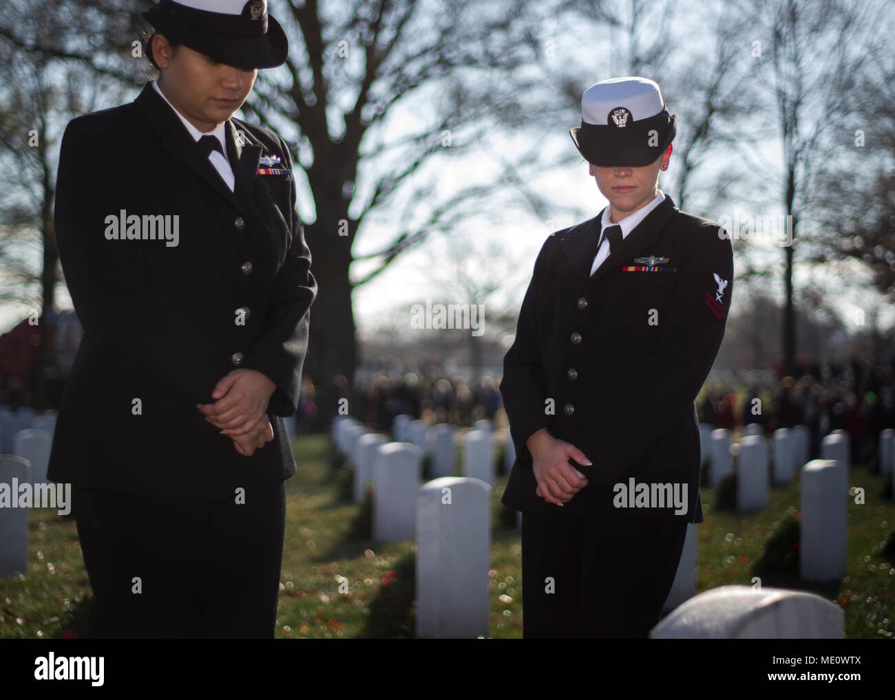 Cryptologic Technician (Collection) 2nd Class Kristiana Montaldi (left ...