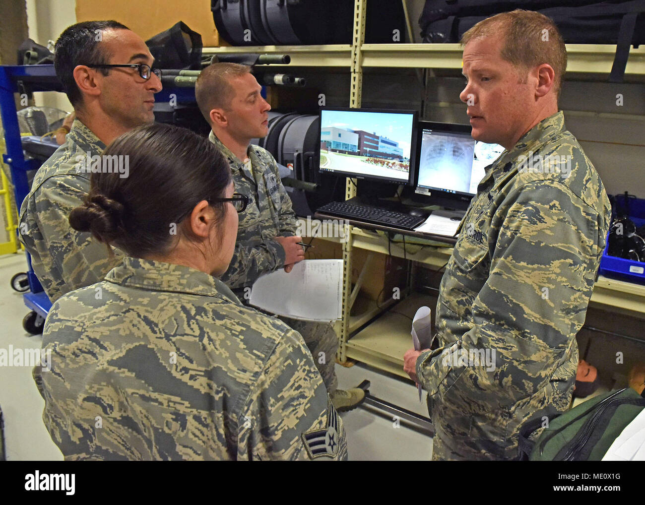(right) U.S. Air Force Lt. Col. Greg Malone, Critical Care Air ...