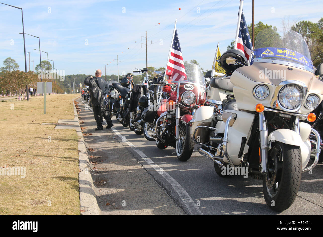 Nearly 100 plus motorcycles owned by member of over 10 motorcycle clubs ...