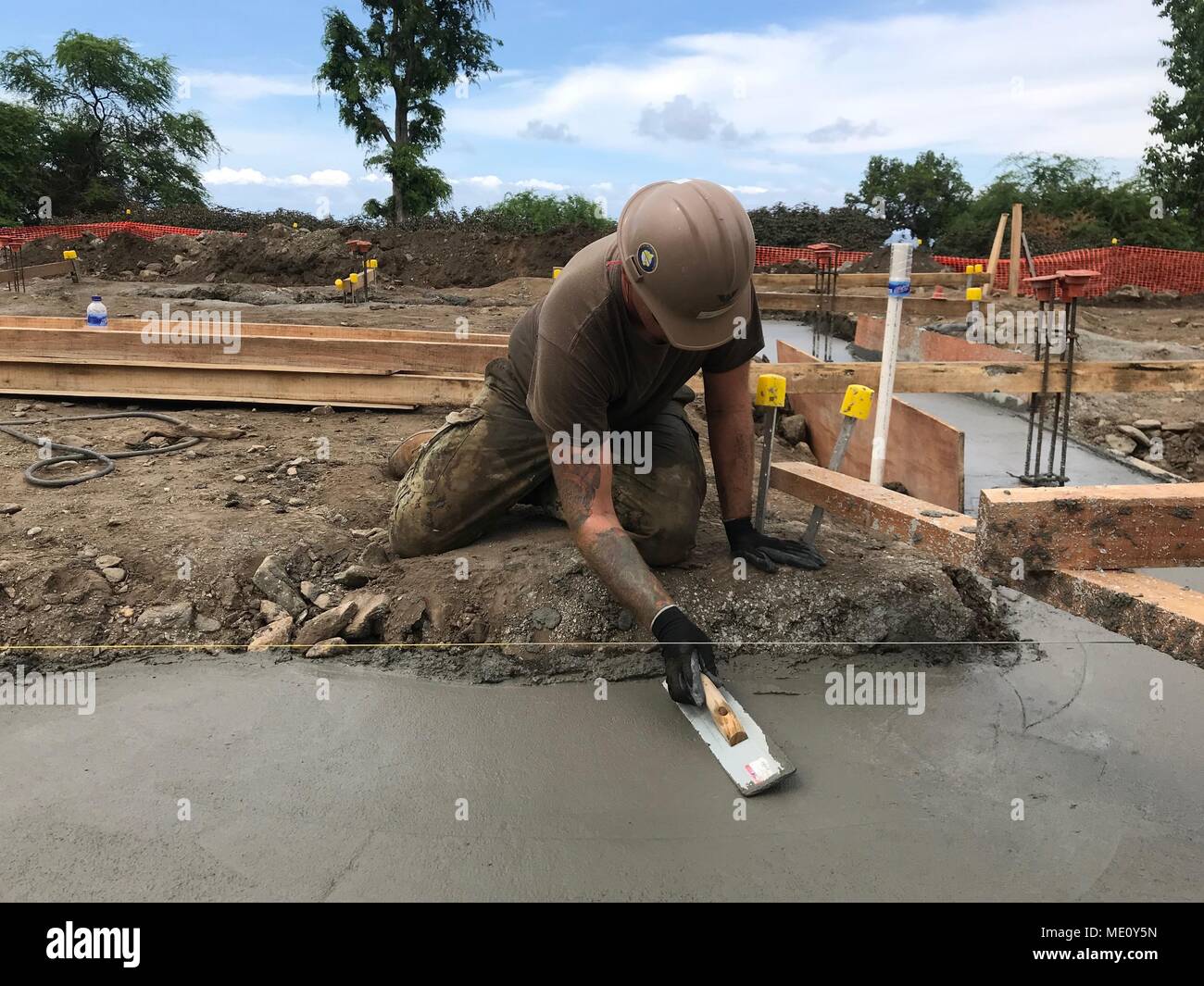 Concrete smooth float finish hi-res stock photography and images - Alamy