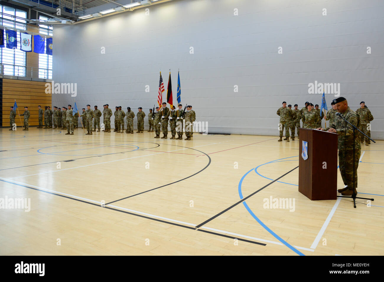 U.S. Army Command Sgt. Maj. Humberto Rivera, the incoming Command Sgt ...