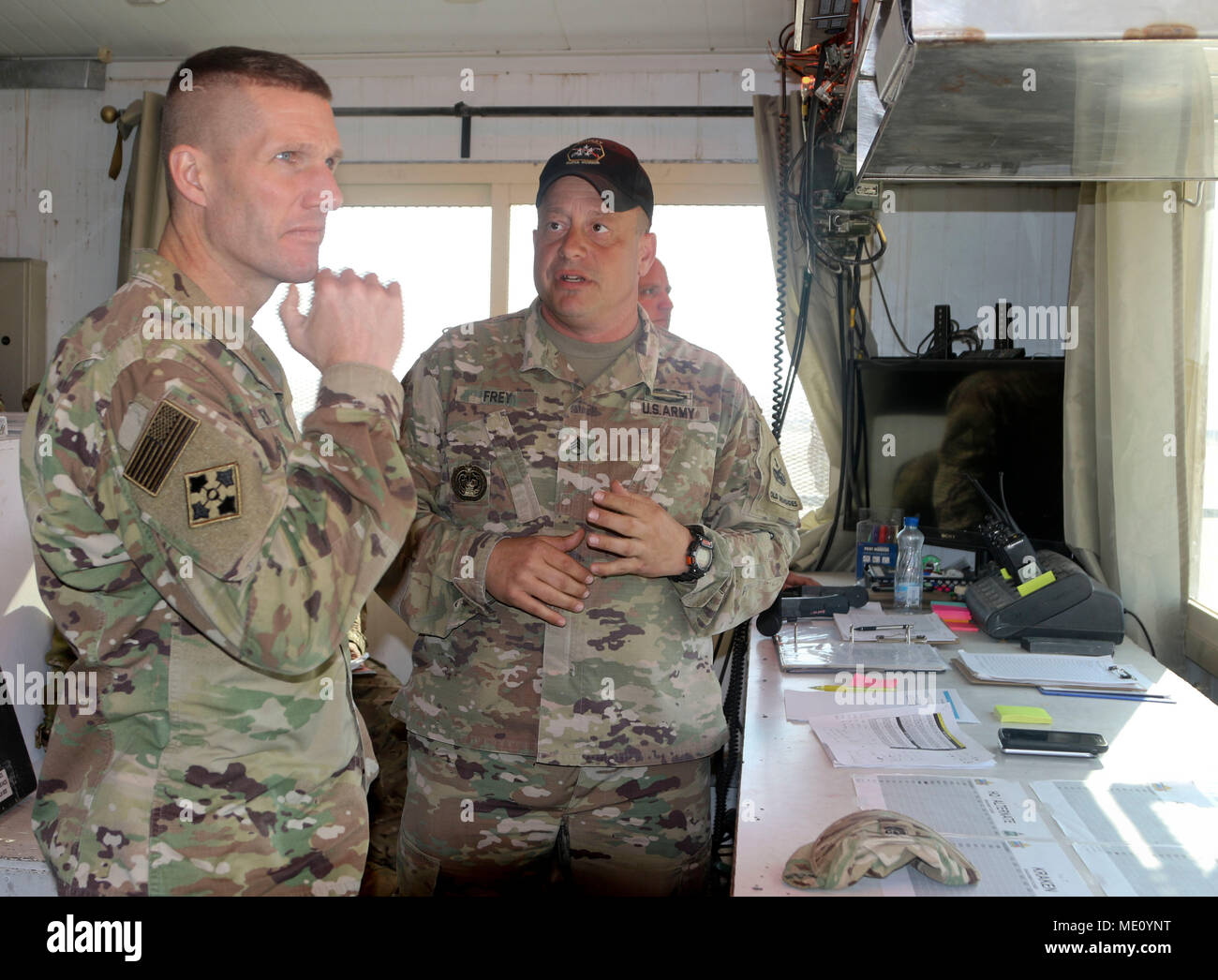 Staff Sgt. Gary Frey, 1st Battalion, 35th Armored Regiment Bradley ...