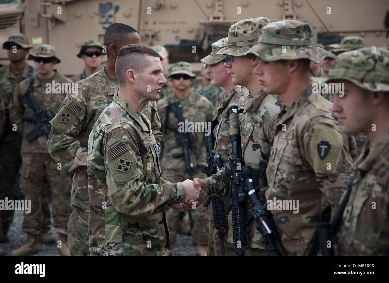 Sergeant Major of the Army Daniel A. Dailey speaks to U.S. Army ...