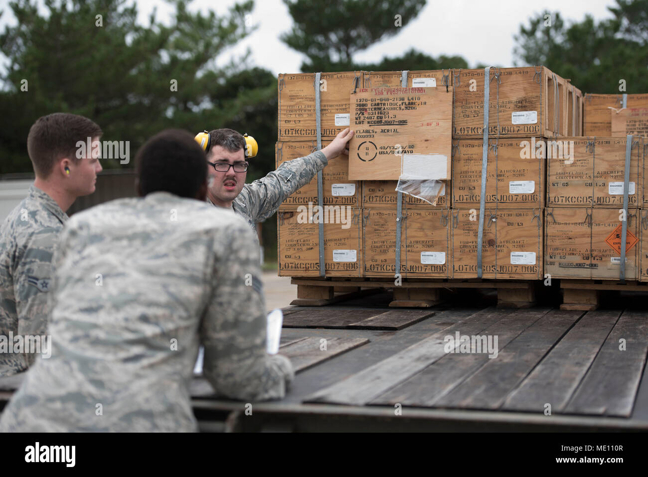 U.S. Air Force Airman 1st Class Zachary McGrail, 18th Munitions ...