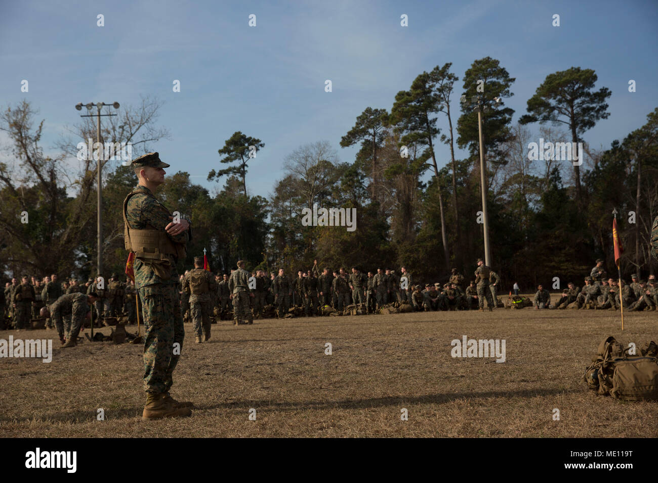 U.S. Marine Corps Col. Samuel C. Cook, commanding officer of ...