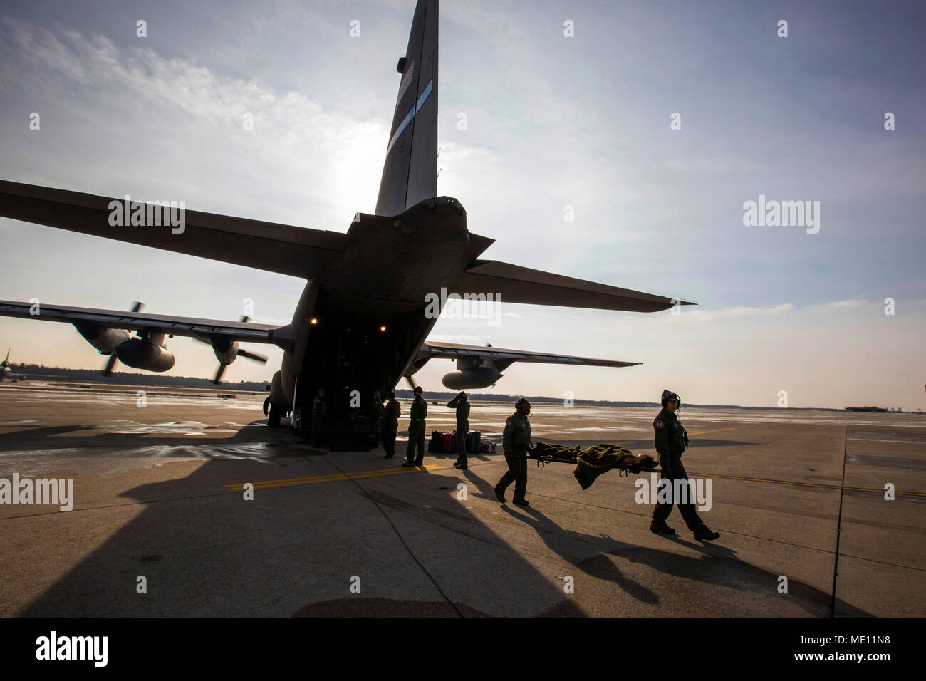 U.S. Air Force Reserve Citizen Airman with the 514th Aeromedical ...