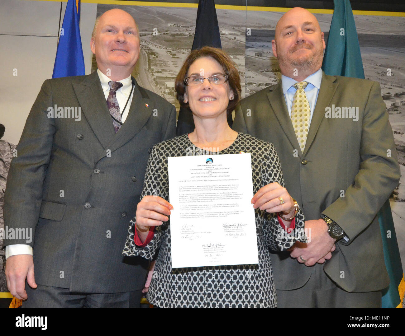 Melanie Johnson, deputy to the commander, Joint Munitions Command ...