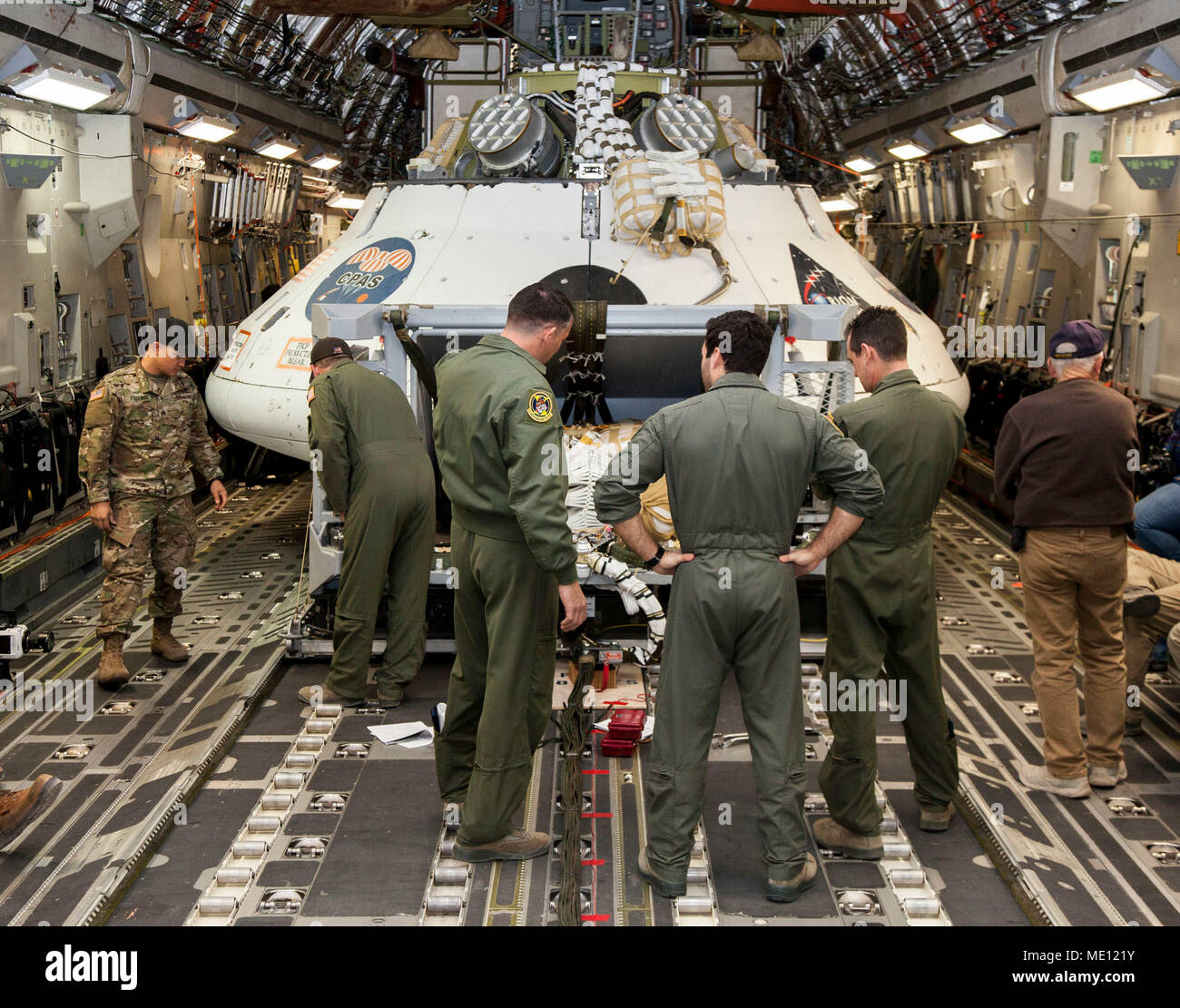 Airmen and testers from the 418th Flight Test Squadron, Army and NASA ...