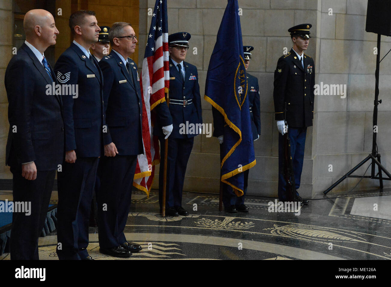 Members of the Nebraska National Guard celebrated the National Guard ...