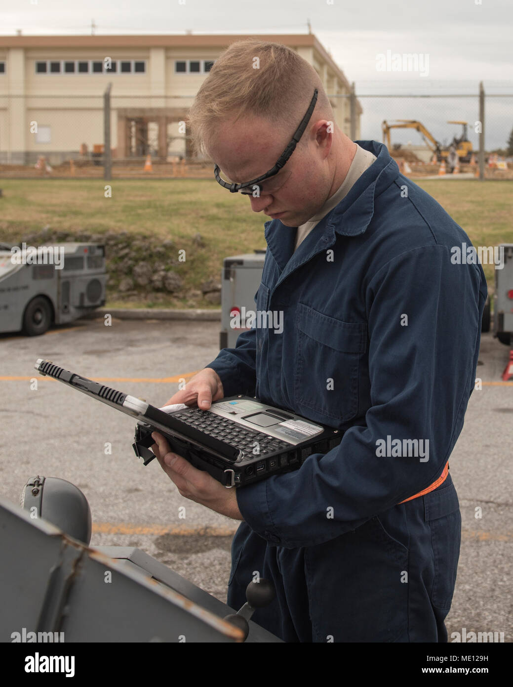 U.S. Air Force Airman 1st Class Matthew Godbold, 18th Equipment ...
