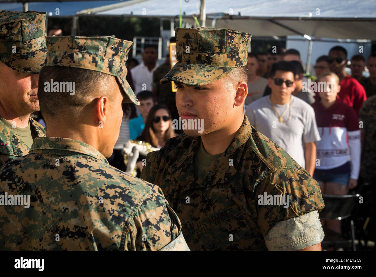 Cpl. Jacob Sanchez, a team leader with base ordinance, Headquarters ...