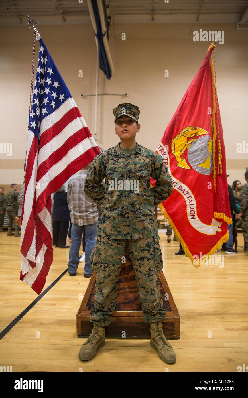 Pfc. Yolanda Vigil after graduating from the Infantry Training ...