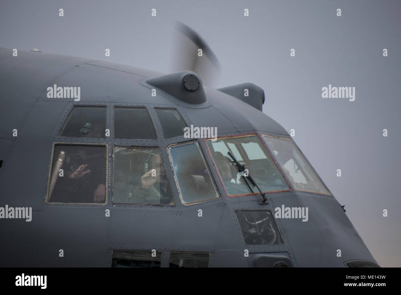 Members of the 179th Airlift Wing, Mansfield, Ohio, gathered to offer ...