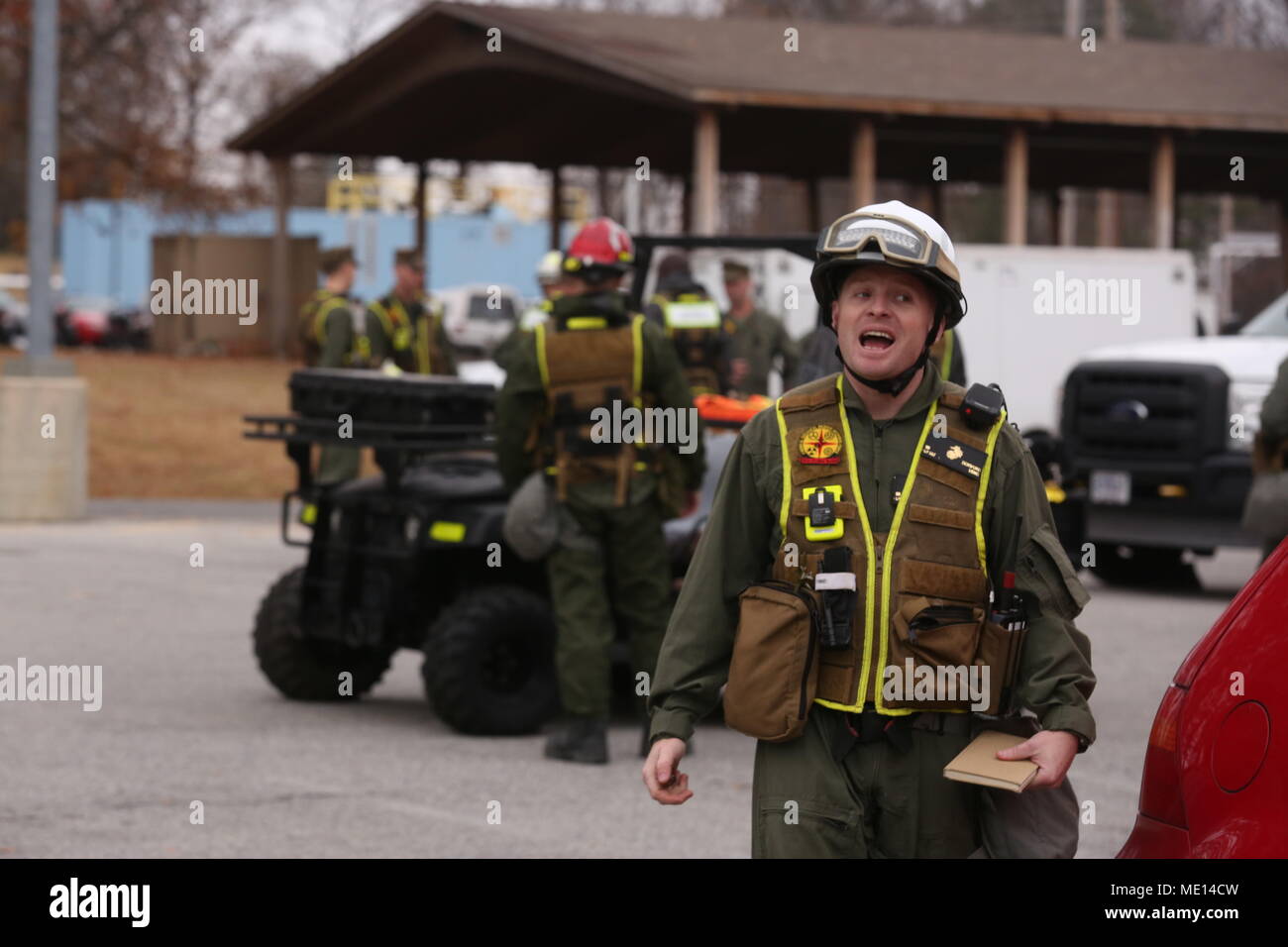 NAVAL SUPPORT FACILITY INDIAN HEAD, Md. – Marines with Chemical ...