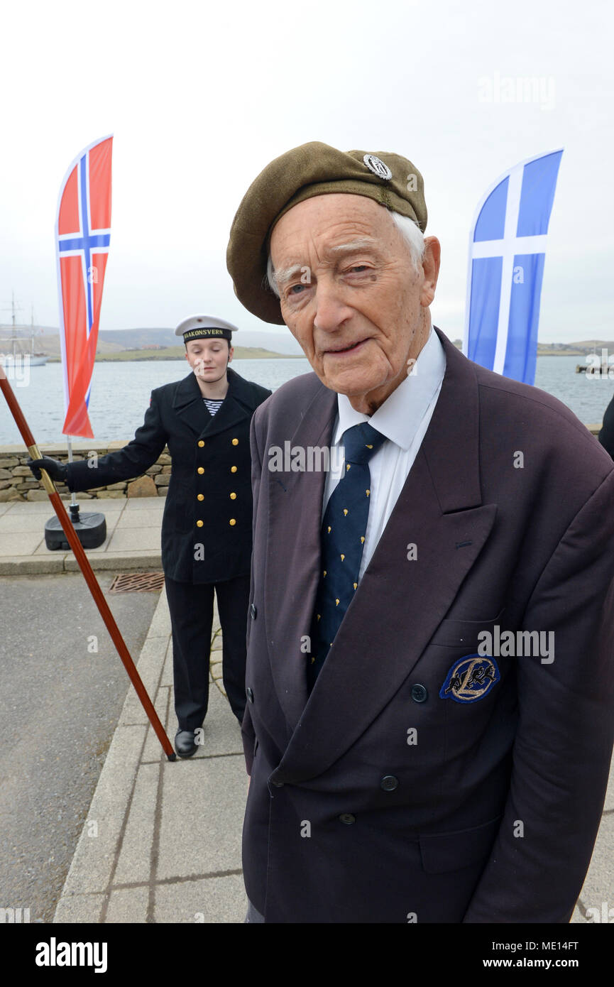 Shetland Bus memorial wreath laying ceremony in Scalloway Shetland by ...