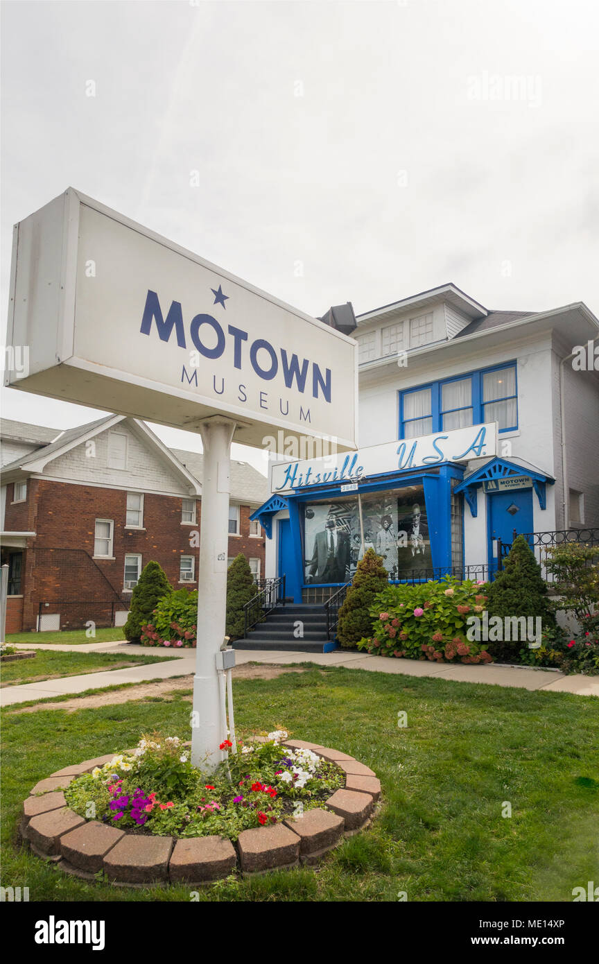 Motown museum detroit hi-res stock photography and images - Alamy