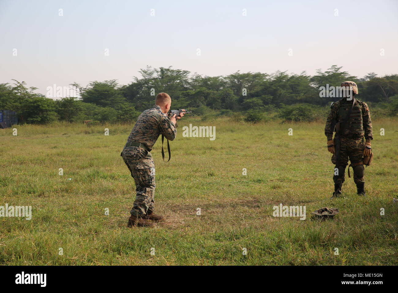 Standing firing position hi-res stock photography and images - Alamy