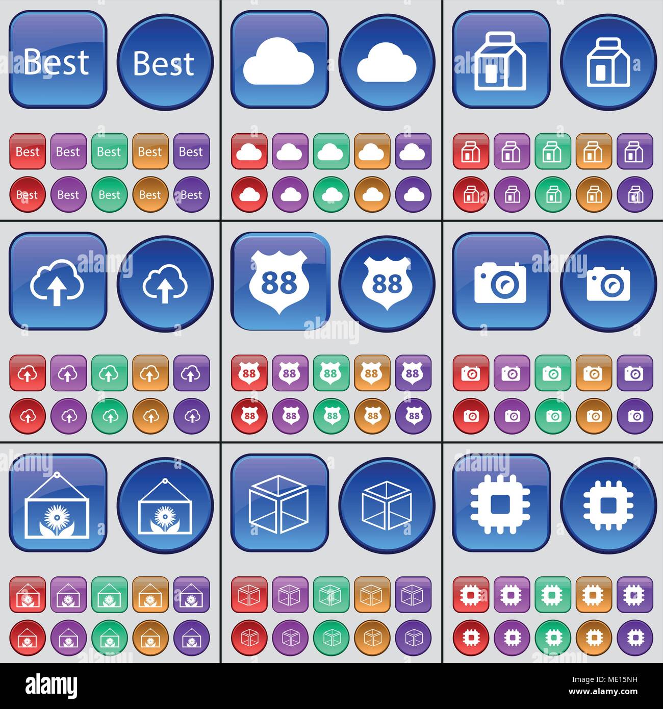 Best, Cloud, Package, Cloud, Badge, Camera, Flower, Cube, Processor. A ...
