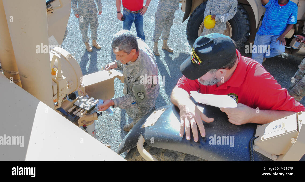 Virgin Islands National Guard personnel from two engineer units train ...