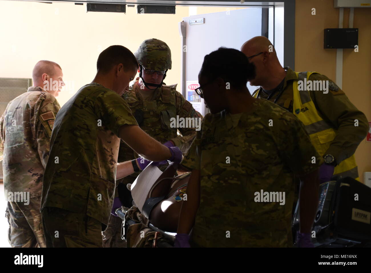 The Task Force Marauder medical evacuation (medevac) company ...