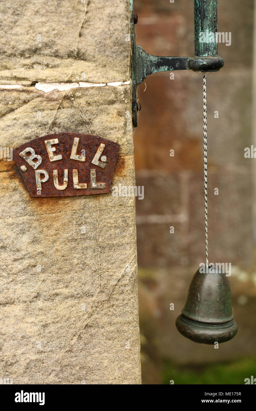 Castle Bell Pull Stock Photo - Alamy