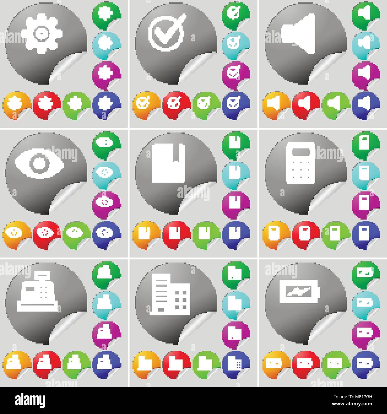 A gear tick icon hi-res stock photography and images - Alamy