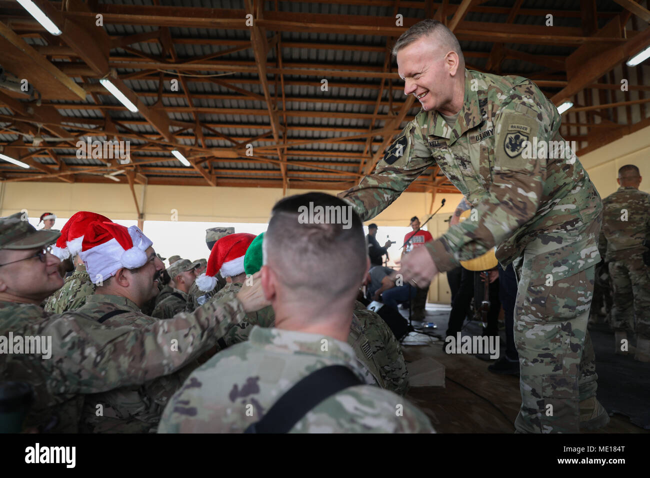 U.S. Army Command Sgt. Maj. John W. Trowell, Senior Enlisted Advisor to ...