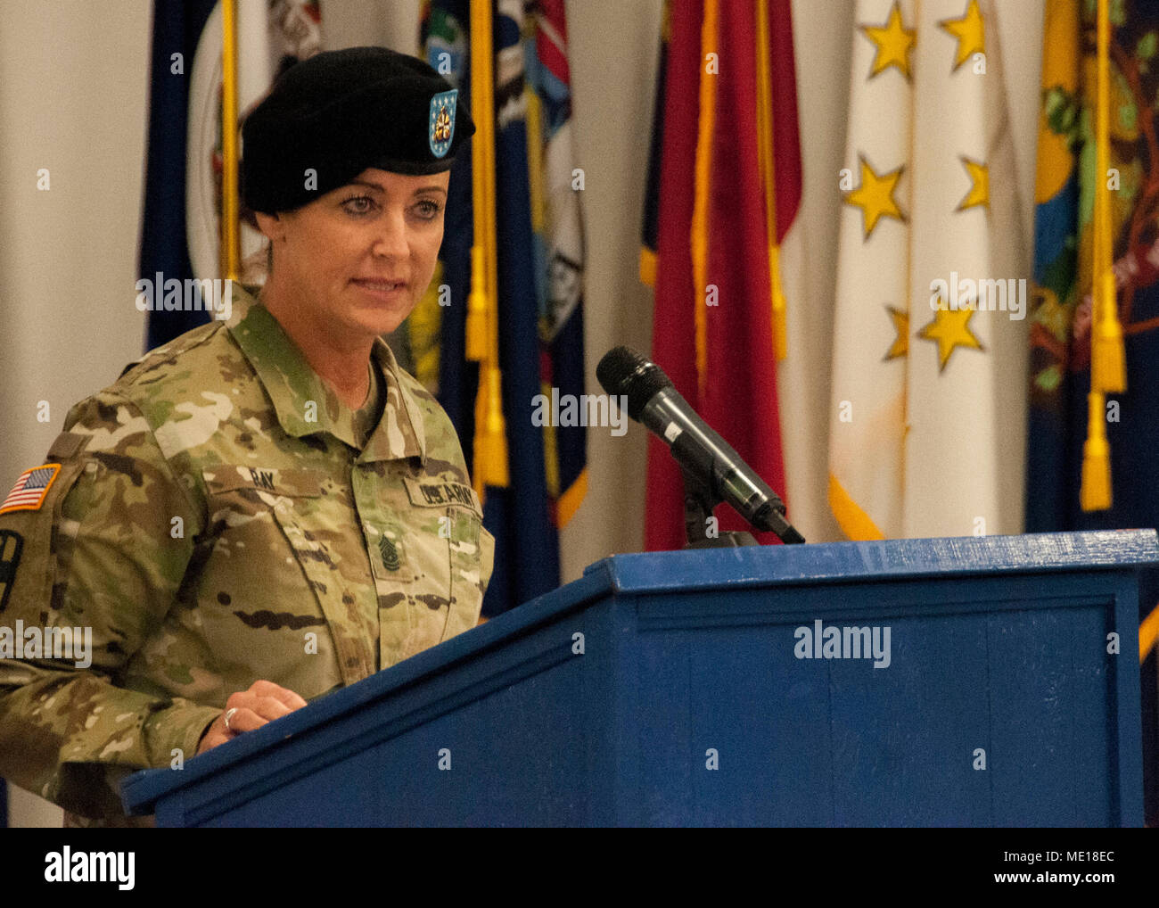 Command Sgt. Maj. Janell Ray, command sergeant major, William Beaumont ...