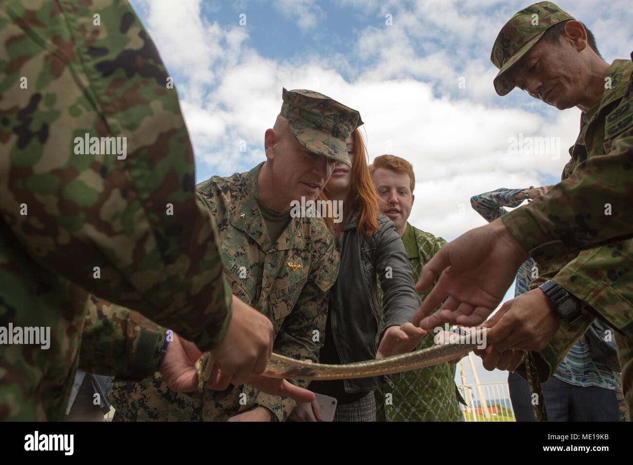 CAMP NAHA, OKINAWA, Japan— U.S. Marine Corps Brig. Gen. Paul Rock Jr ...