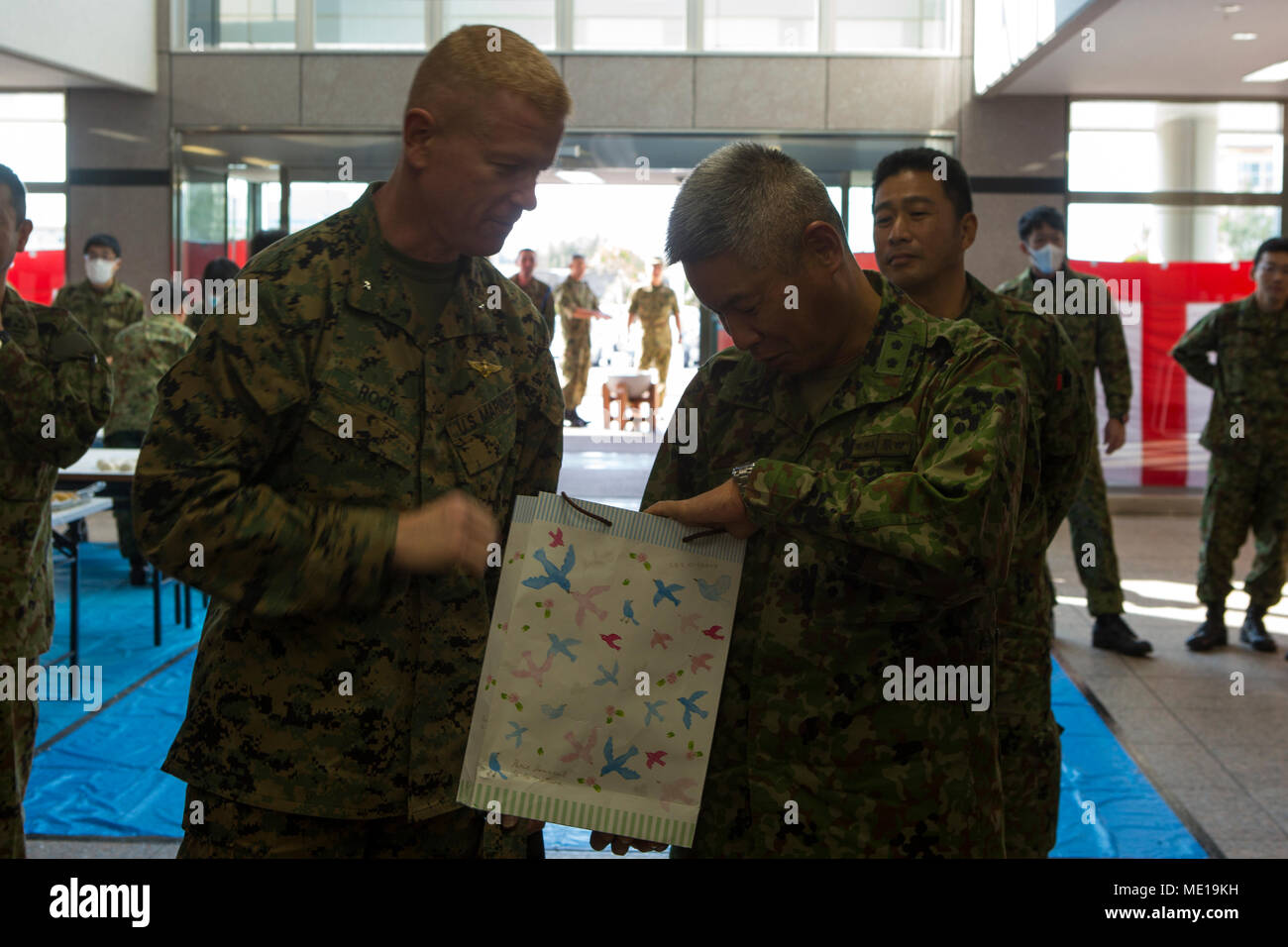 CAMP NAHA, OKINAWA, Japan—Japan Ground Self-Defense Force Maj. Gen ...