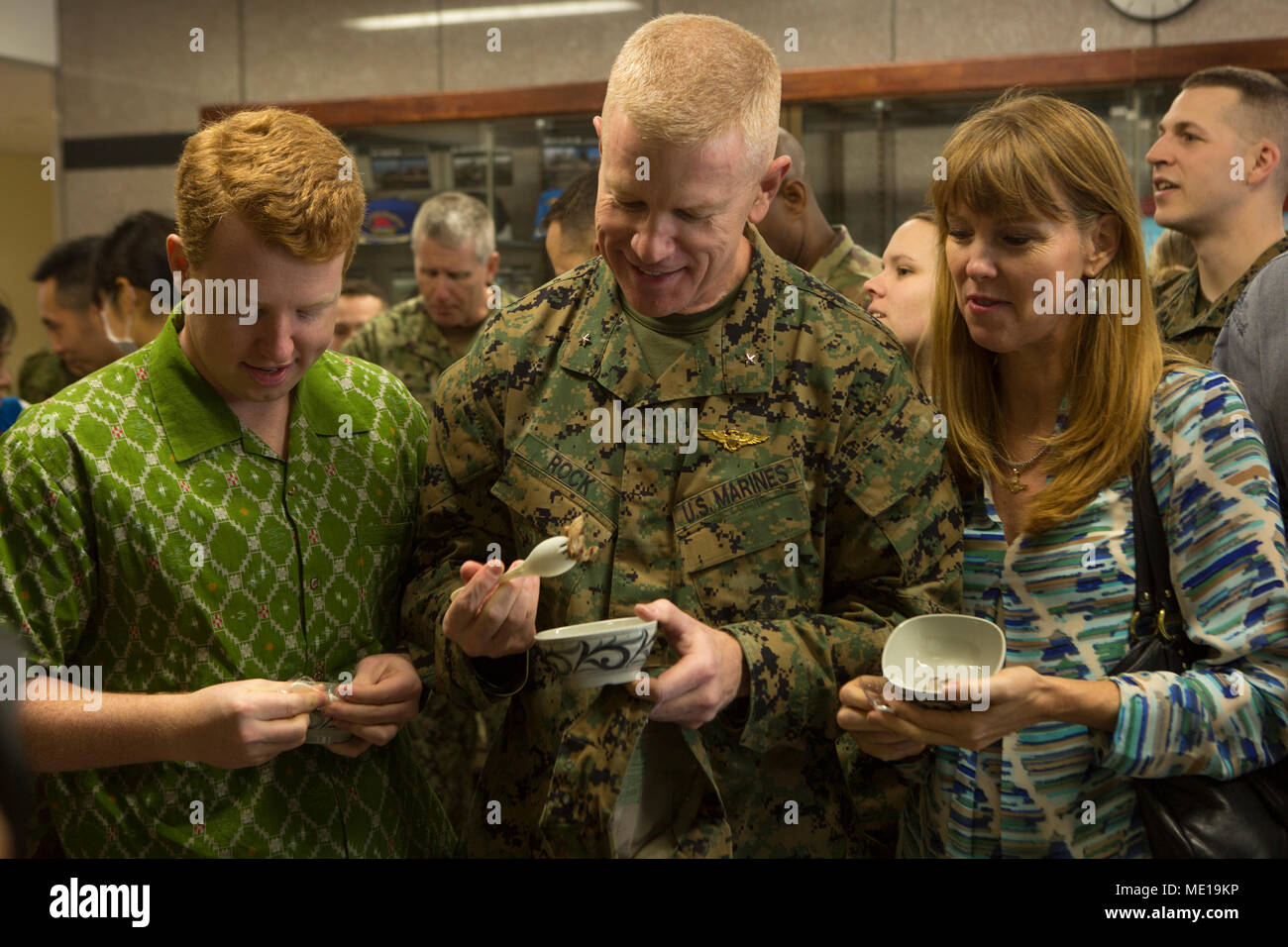 CAMP NAHA, OKINAWA, Japan— U.S. Marine Corps Brig. Gen. Paul Rock Jr ...
