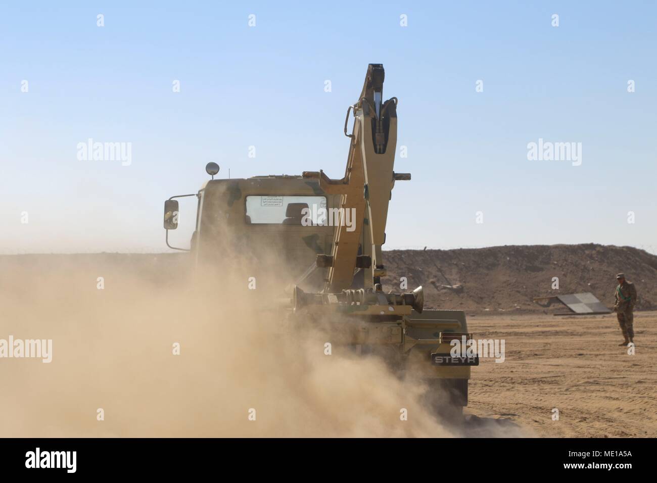 CAMP BUEHRING, Kuwait - Soldiers with Alpha Company, 47th Brigade ...