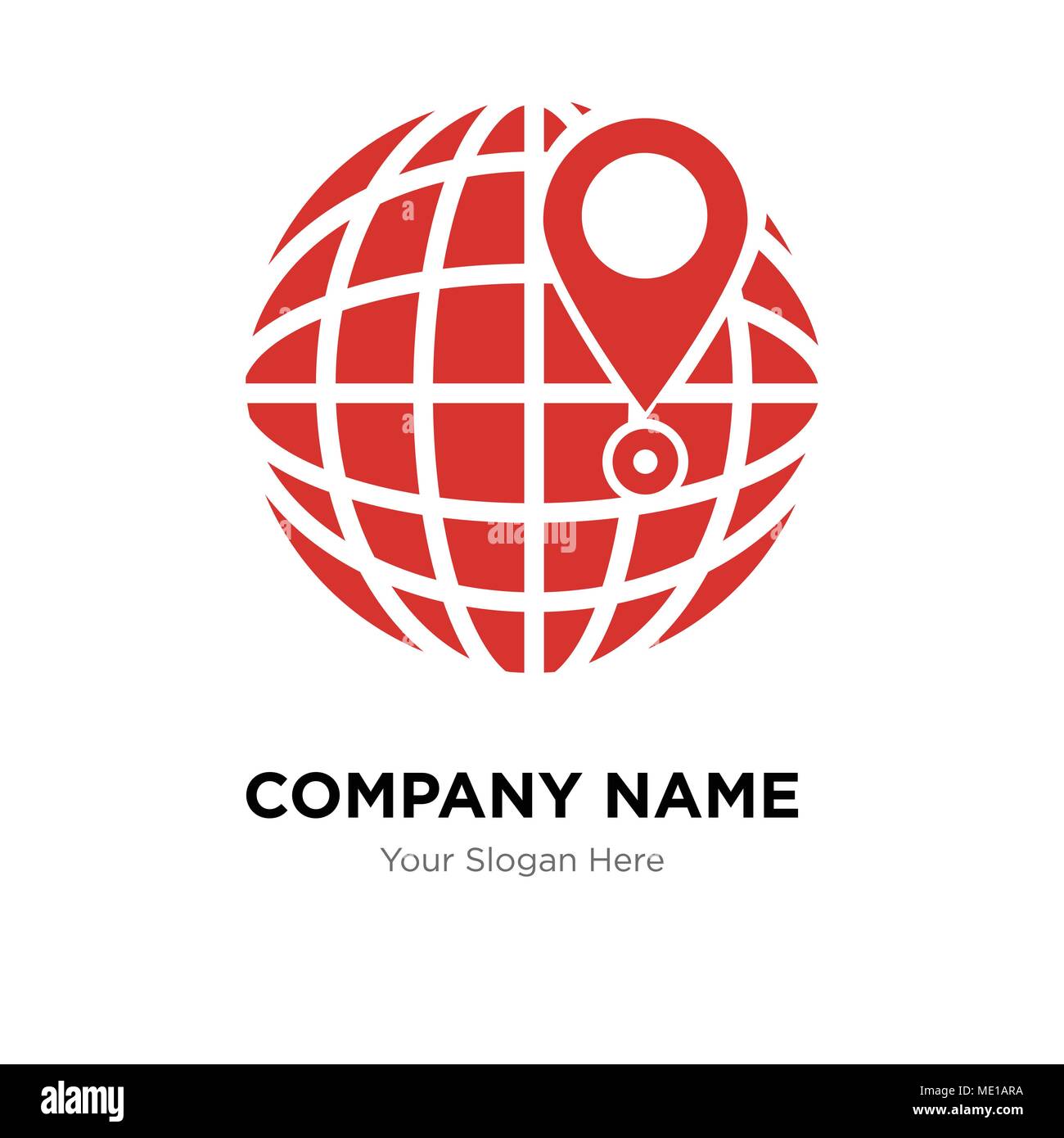 International delivery company logo design template, Business corporate ...