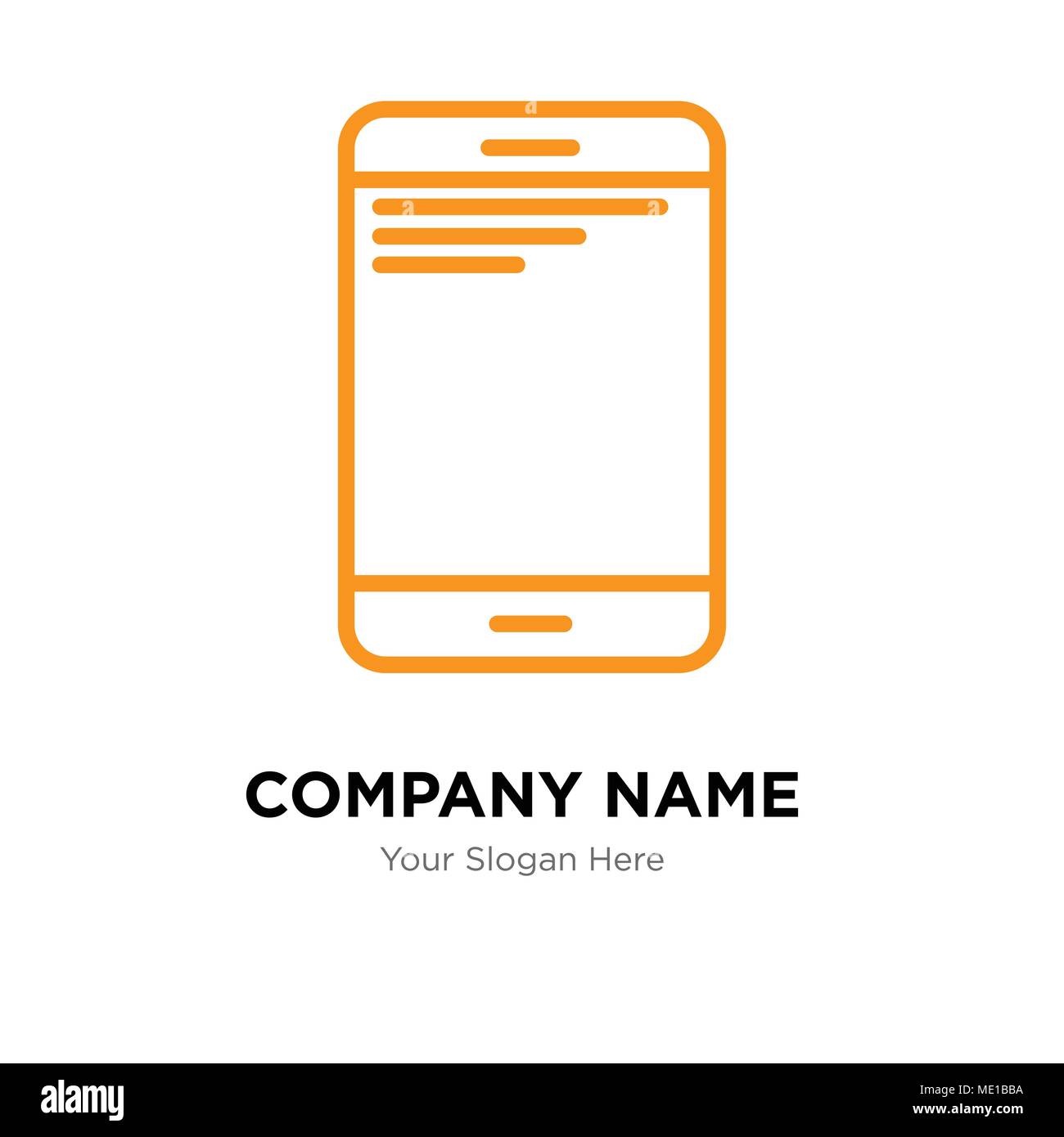 Smartphone company logo design template, Business corporate vector icon ...