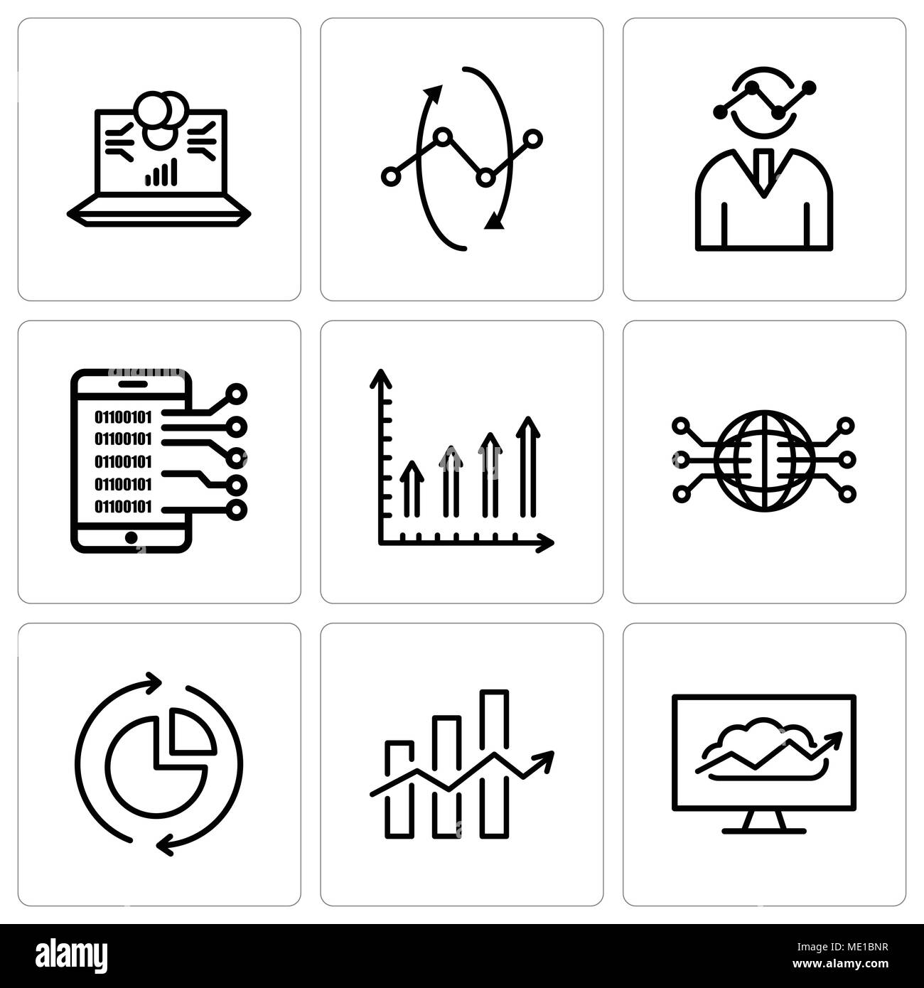 Data analysis pie chart hi-res stock photography and images - Alamy