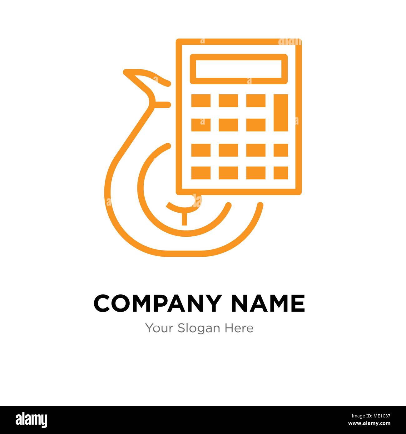 money calculator company logo design template, Business corporate ...