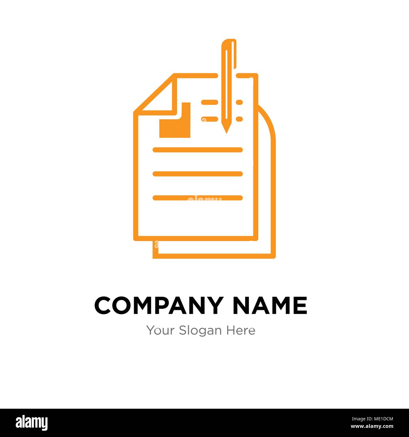 transcript company logo design template, Business corporate vector icon ...