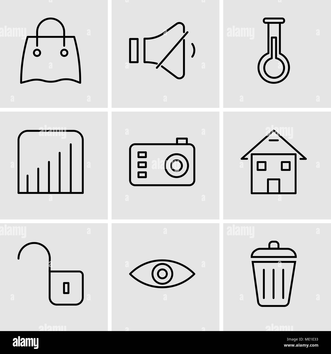 Eye level photo Stock Vector Images - Alamy