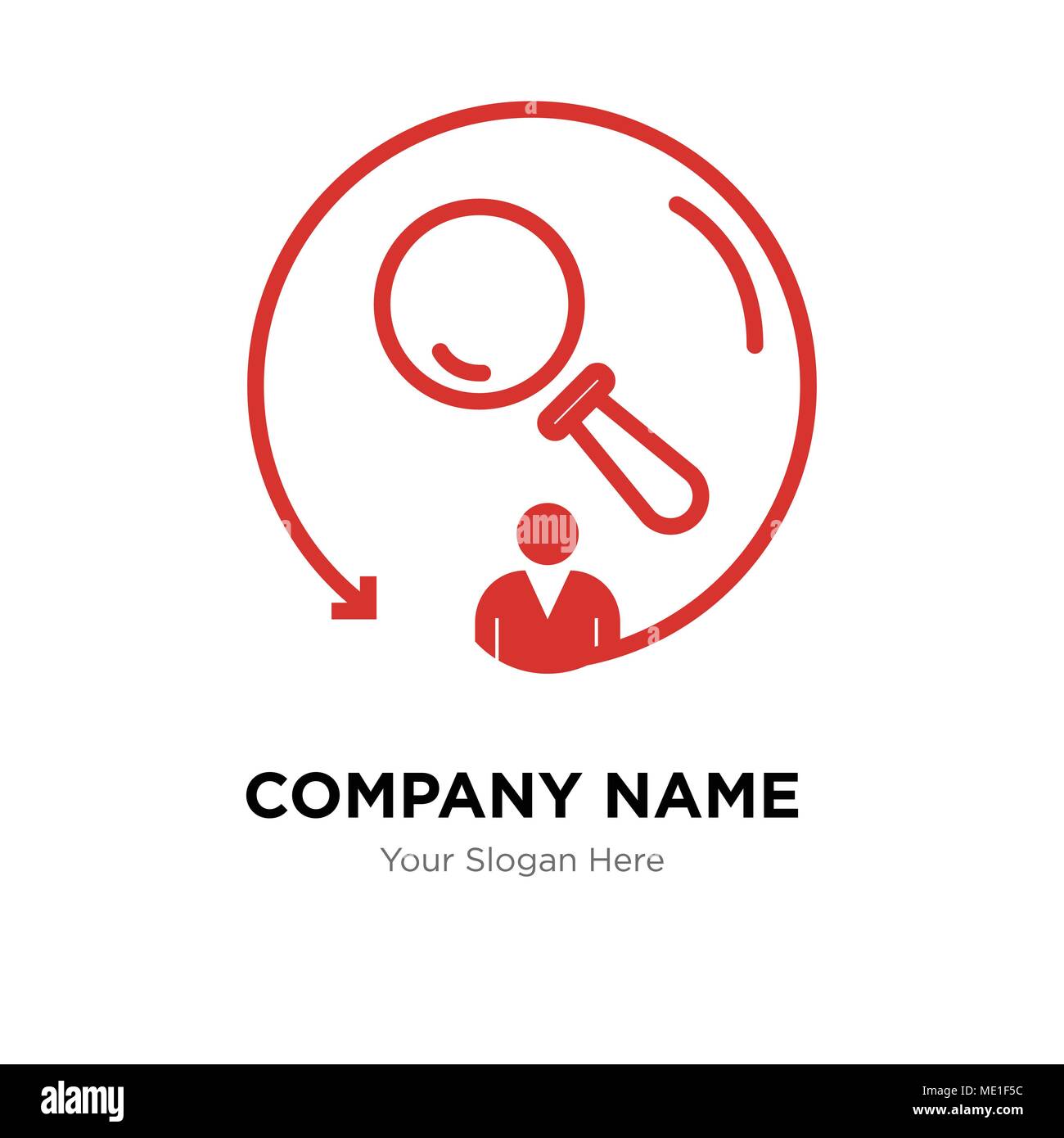 Searching icon vector logo hi-res stock photography and images - Alamy