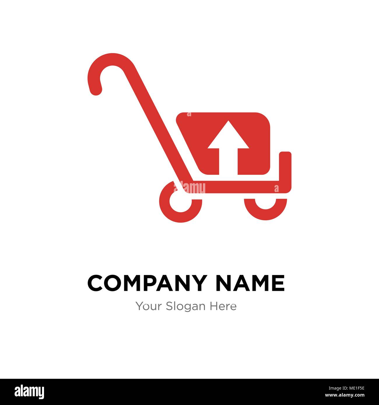 Package transport for delivery company logo design template, Business ...