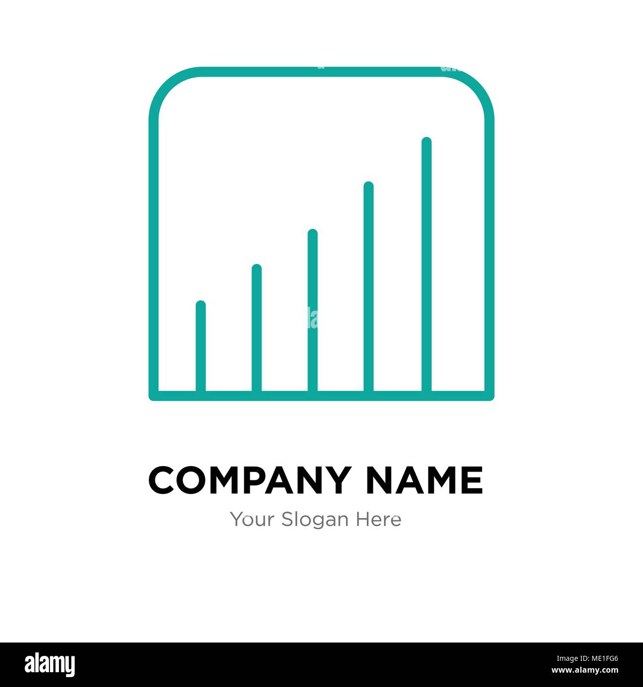 Coverage level company logo design template, Business corporate vector ...